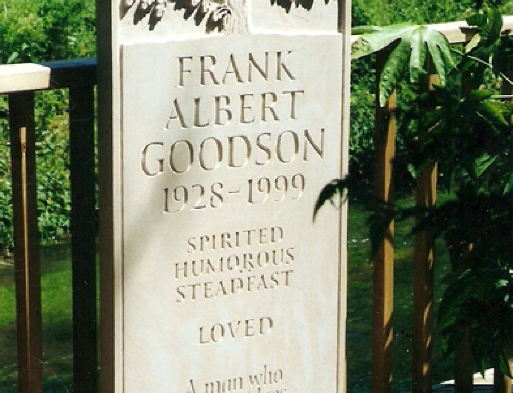 Portland Stone Headstone – Martin Cook Studio